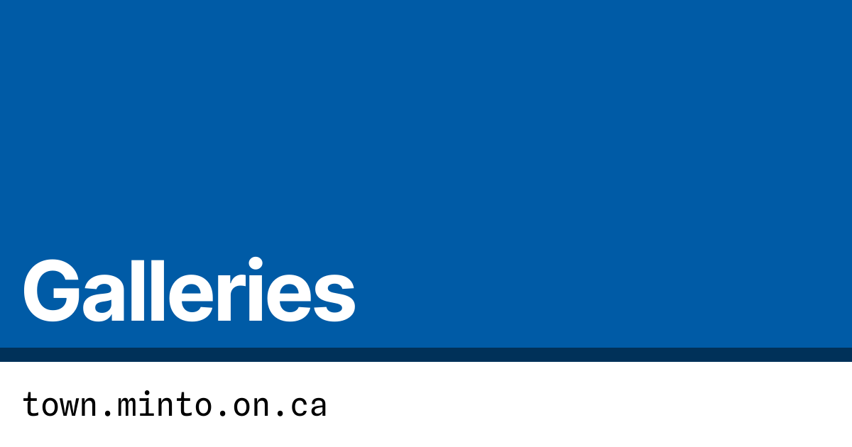 Galleries | Town of Minto