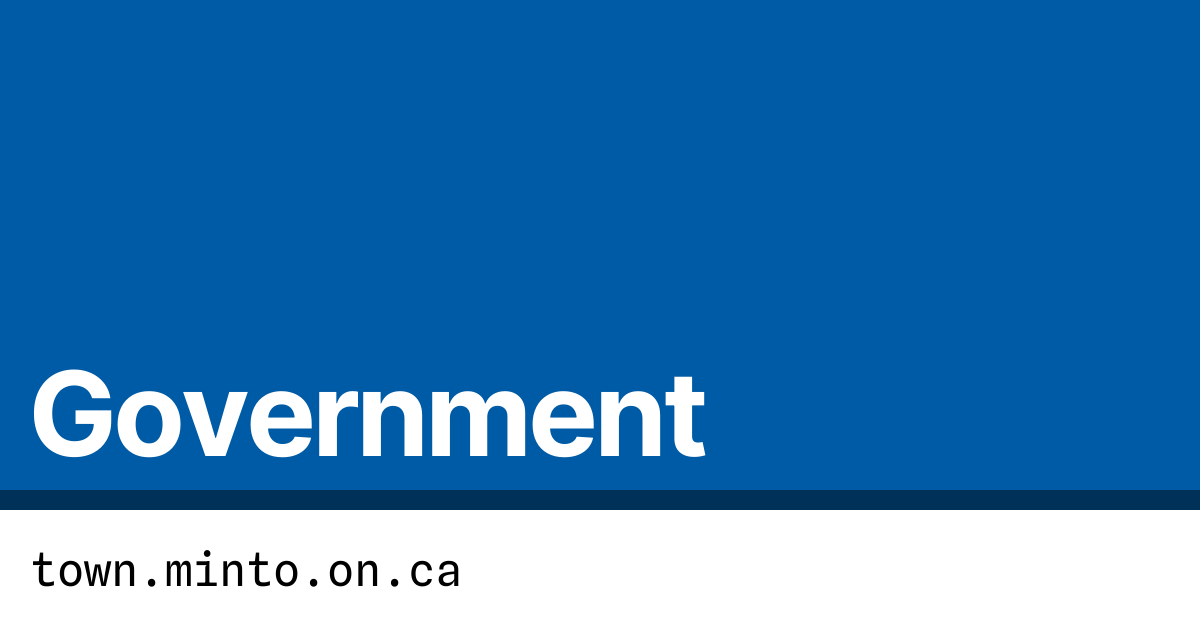 Government | Town of Minto